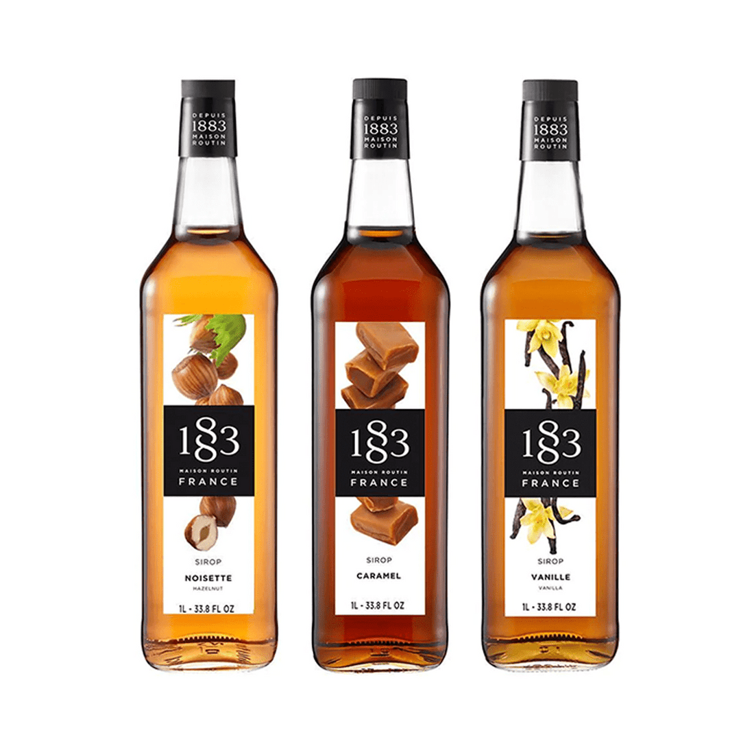 1883 Syrup - 1883 SYRUPS Trio Pack | THE CLASSICS - Vanilla, Caramel ...