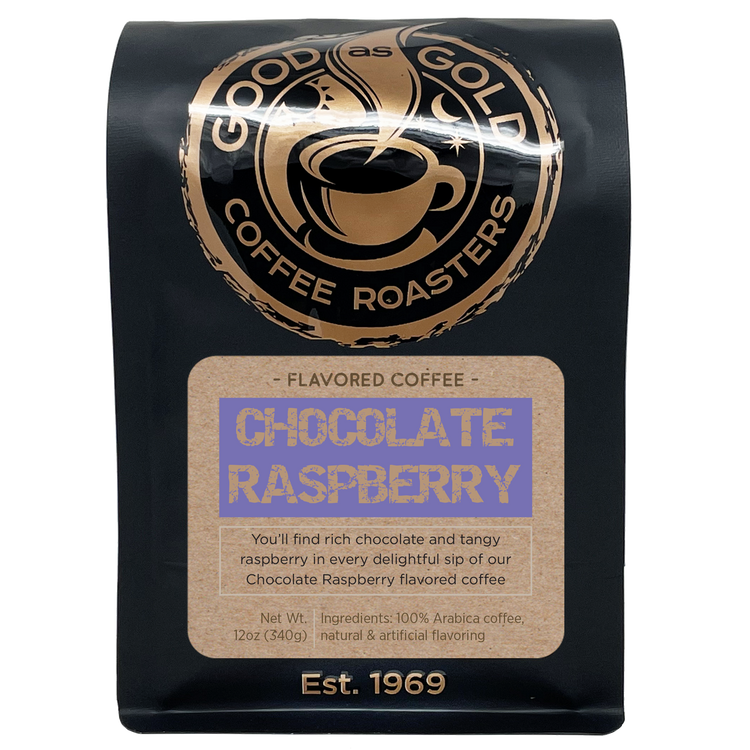 Chocolate Raspberry Coffee Beans - Good As Gold Coffee Roasters – Good ...