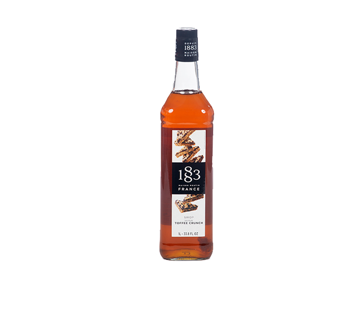 Toffee Crunch Syrup | 1883 Syrups by Maison Routin | Syrups For Cafes ...