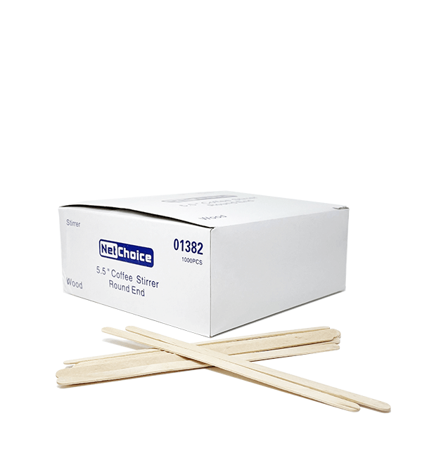 Wood Stirrer - 1000ct box - eco friendly coffee stirrers