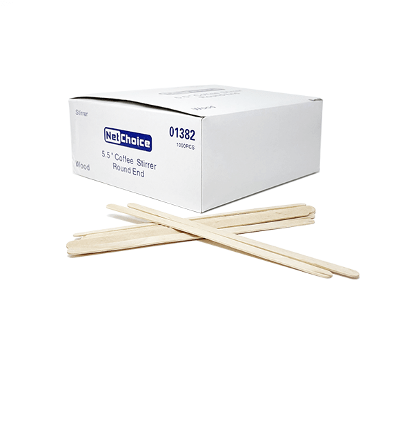 Wood Stirrer - 1000ct box - eco friendly coffee stirrers